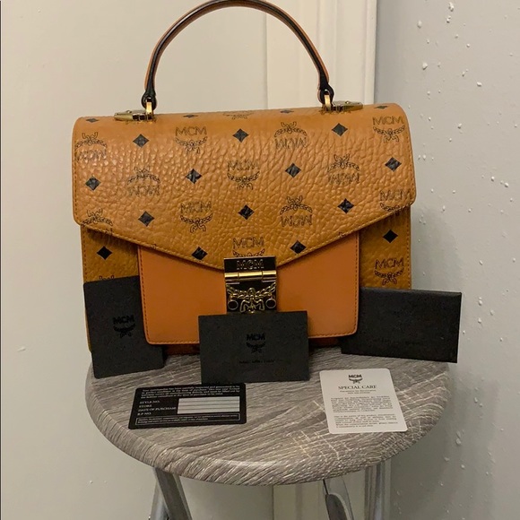 MCM | Bags | Mcm Medium Size Hand Bag | Poshmark